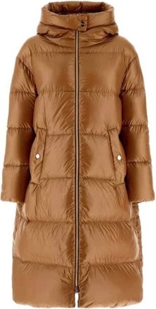 Herno Femme, Manteaux, Brun, Taille: 40 FR Manteau en duvet