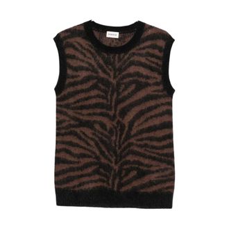 P.A.R.O.S.H. Round-Neck Strickwaren - - Knitwear - Damen - Braun - M