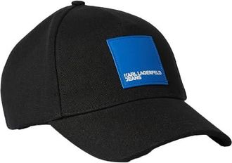 Karl Lagerfeld Karl Lagerfeld Jeans, Homme, Casquette Avec Logo Encadré, Noir, One size