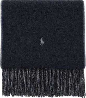 Ralph Lauren &Eacute;charpe r&eacute;versible en m&eacute;lange de laine - Homme - Accessoires - Gris - Taille: ONE Size