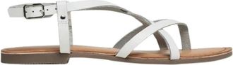 Gioseppo Femme, Chaussures, Blanc, Taille: 40 EU Lelex Flat Sandal