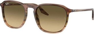 Ray-Ban unisex, Accessoires, Brun, Taille: 55 MM Rb2203 13920A Lunettes de soleil