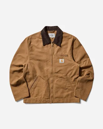 Carhartt Work in Progress Men s Detroit Jacket Brown / Tobacco (Rinsed)
