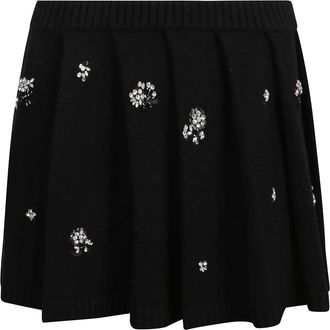 SIMKHAI Femme, Jupes, Noir, Taille: 36 FR Short Skirt