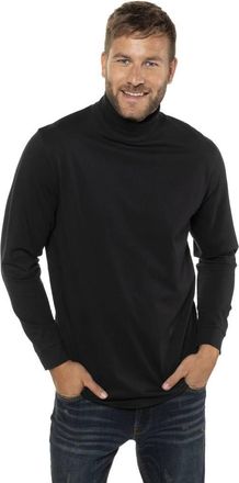 JP1880 Herren große Größen Übergrößen Menswear L-8XL JP1880 Rollkragen-Shirt, Basic, Jersey, Lange Ärmel, bis 7 XL schwarz 7XL 723303130-7XL