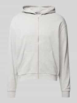 Review Loose Fit Sweatjacke aus reiner Baumwolle