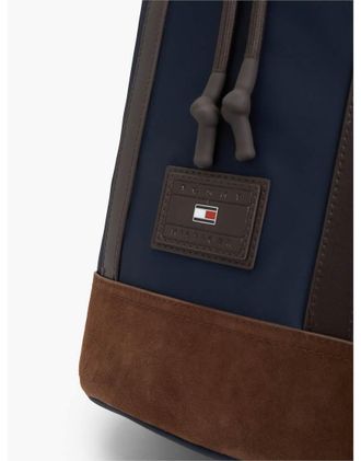 Tommy Hilfiger Heritage - Sac bandouli&egrave;re avec &eacute;cusson &agrave; logo - Bleu fonc&eacute;
