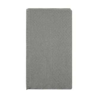 Emporio Armani unisex, Accessoires, Gris, Taille: ONE Size Wool Scarf with Chevron Motif