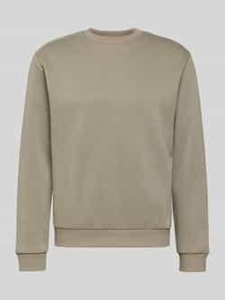Jack & Jones Sweatshirt mit gerippten Abschl&uuml;ssen Modell BRADLEY