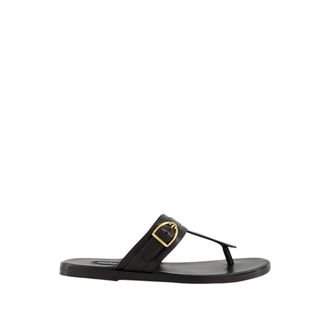 Tom Ford Homme, Chaussures, Noir, Taille: 40 EU Flip Flops