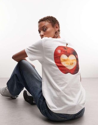 Carhartt Work in Progress Spoiled Apple - T-shirt - Blanc