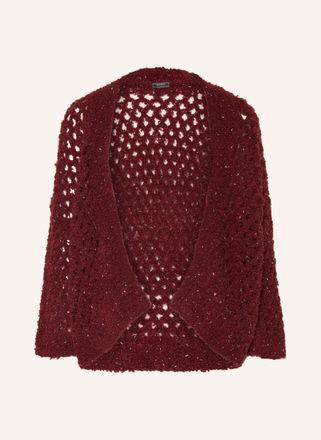 PESERICO Peserico Strickh&uuml;lle Mit Alpaka Und Glitzergarn rot