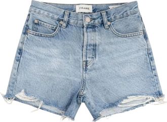 Frame Denim Femme, Shorts, Bleu, Taille: W27 The Everyday Short Swindle