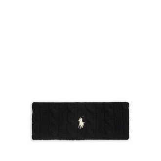 Ralph Lauren Cable-knit Embroidered Head Band