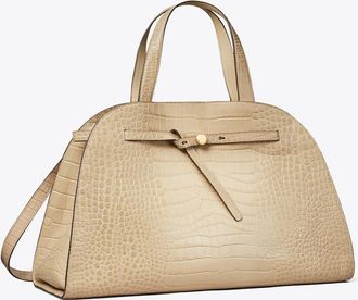 Tory Burch Romy Bauletto mit Krokopr&auml;gung