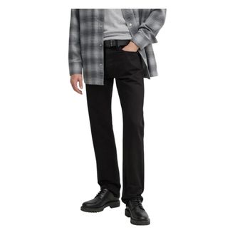 Calvin Klein Jeans Homme, Jeans, Noir, Taille: W30 L34 Jean en coton coupe décontractée pour homme