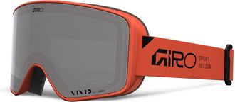Giro Method Skibrille - Snowboardbrille f&uuml;r Herren, Damen, Jugend - Orange Stacked - Vivid Onyx & Vivid Infrarot