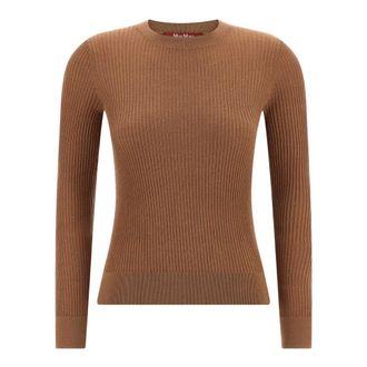 Max Mara Damen, Strickwaren, Beige, XLGr&ouml;&szlig;e