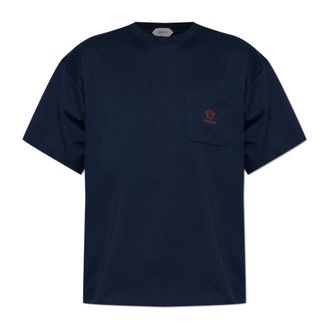 Versace T-Shirt mit Tasche - - Tops - Herren - Blau - M