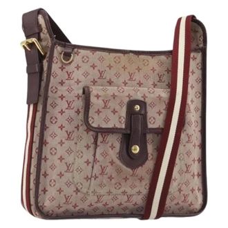 Louis Vuitton Sac bandouli&egrave;re Monogram Mini Canvas Pre-owned - Femme - Pre-owned - Rouge - Taille: ONE Size