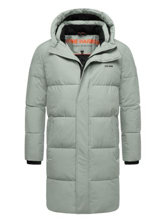 Stone Harbor Herren Steppmantel Hadrieen mit Fleecefutter & Kapuze