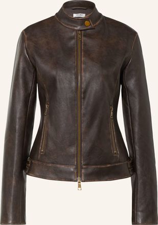 Liu Jo Liu Jo Jacke In Lederoptik braun