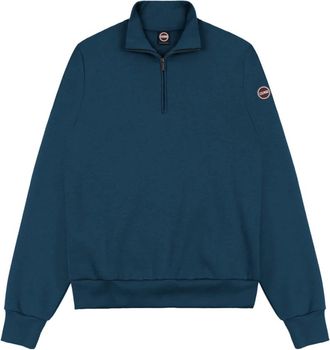 Colmar Homme, Pulls, Bleu, Taille: XL SweaT-shirt Bleu à Col Haut