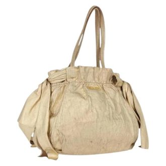 Prada Pre-owned Vintage Handtasche - - Pre-owned - Damen - Beige - ONE SIZE
