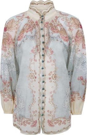 Zimmermann Femme, Blouses et Chemises, Multicolore, Taille: 40 FR Daylight Blouse