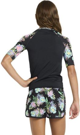 Roxy Strandshirt ROXY ACTIVE RG SHORT SLEEVE LYCRA f&uuml;r Kinder und Jugendliche, kurze &Auml;rmel, sportlicher Stil