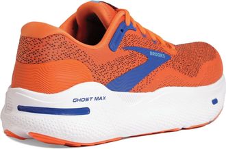 Brooks 1104061D815 Ghost Max Herren Red Orange/Black/Surf The Web EU 45.5
