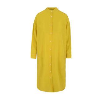 Aspesi Hemdkleid - - Dresses - Damen - Gelb - S