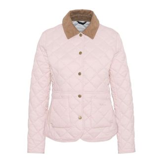 Barbour Femme, Vestes, Rose, Taille: 40 FR Deveron Quilted Jacket