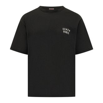 Kenzo Boke Heart Oversized T-Shirt - - Tops - Herren - Schwarzk - S