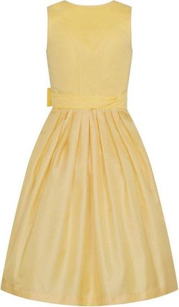 N&uuml;bler Trachtenkleid Midi Dirndl Babette in Citrin von N&uuml;bler - Rockl&auml;nge 65 cm