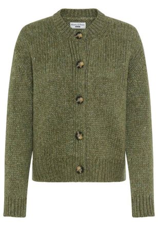 Marc O'Polo Denim Cardigan relaxed aus kuschligem Schurwolle-Alpakawolle-Mix