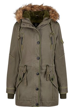 Brandit Women Emma Winterparka, Winterjacke Farbe: olive, Größe: 3XL