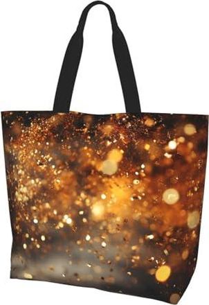 Generic Or Brillant Sac A Main Femme Imperm&eacute;able Sacs Grand Sac Fourre Tout Pour Travail Shopping Gym