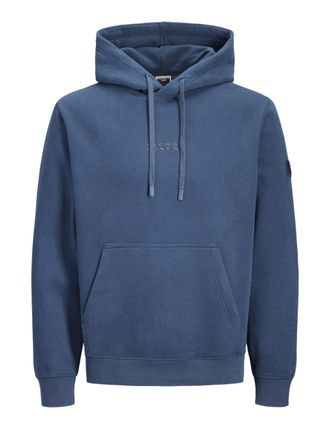 Jack & Jones Jcopoint Sweat Badge Hood Bf Pls - Plus Size
