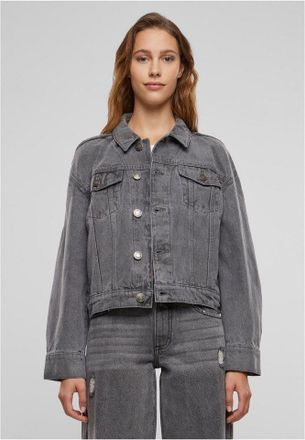 Urban Classics Jeansjacke Ladies 80s Oversized Denim Jacket
