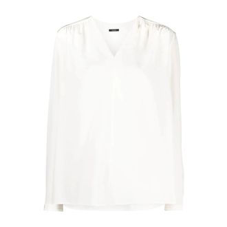 Joseph Newell Bluse - - Blouses & Shirts - Damen - Wei&szlig; - L