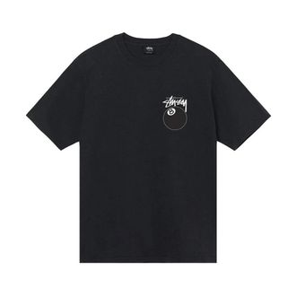 St&uuml;ssy The Tee - - Tops - Herren - Schwarzk - M