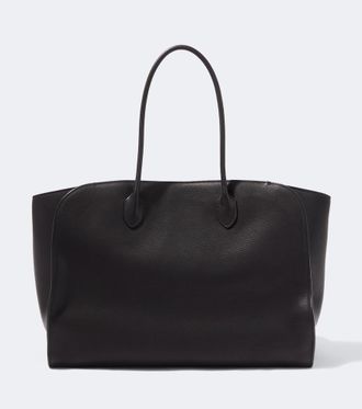 The Row Cabas Marlo en cuir