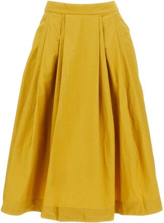 CASEY CASEY Femme, Jupes, Jaune, Taille: 38 FR Anarchic Skirt