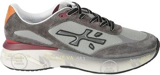 Premiata Low-Top Sneaker - Moerun Sneakers Grey - Gr. 40 (EU) - in Grau - für Damen