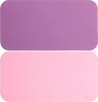 IFUNDOM 2 Stück Teiliges Yoga Knieschoner Komfortablem Tpe material Rutschfeste Hochfedernde Knieschutzmatte für Yoga Fitness und Gymnastik Leicht Wasserabwei