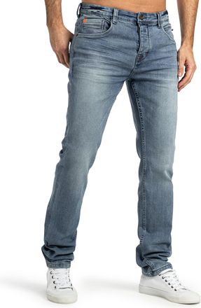Sublevel Herren Jeans Slim Fit Steve Middle Blue H85029BB62093M265NO_31