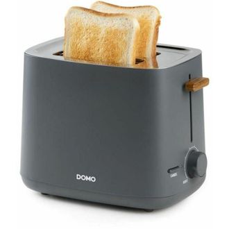 Domo DO965T Toaster grau matt sechs Br&auml;unungsstufen