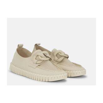 Ilse Jacobsen Tulip 3884 Strick-Slipper - - Shoes - Damen - Beige - 39 EU