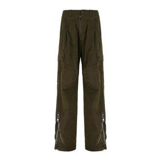 Dolce & Gabbana Homme, Pantalons, Brun, Taille: L Pantalon Cargo en Faille